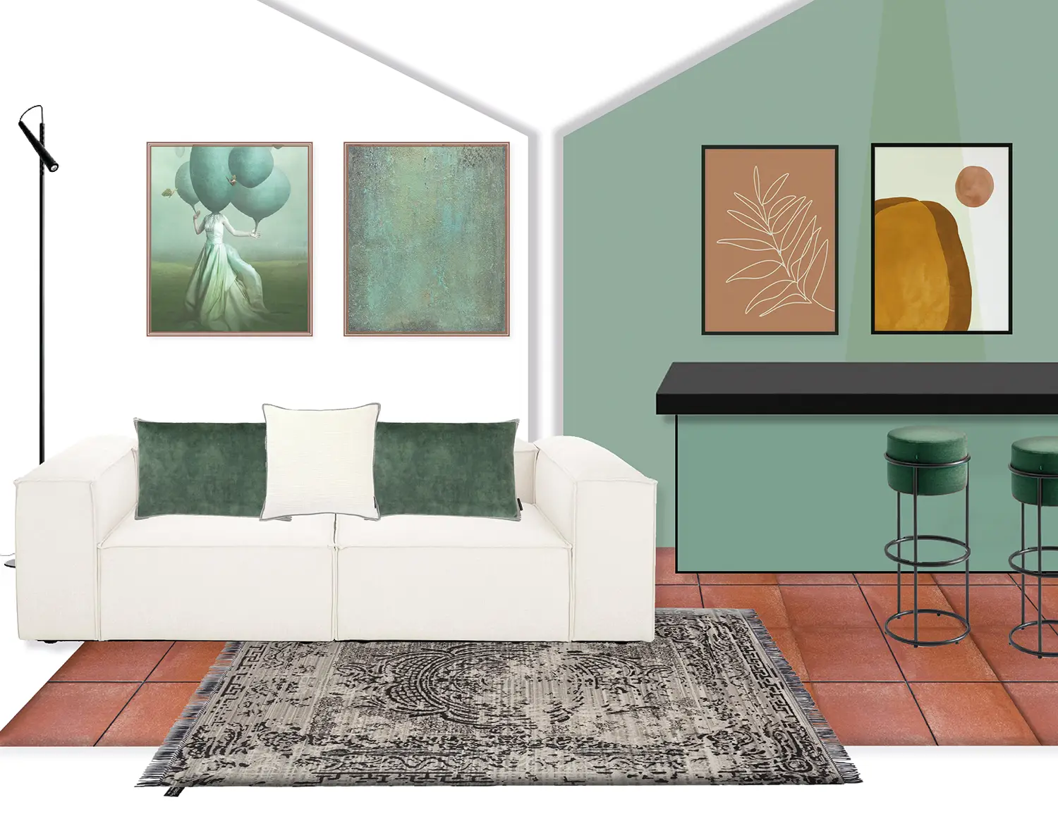 Elles Interior Design | Renovating a living area